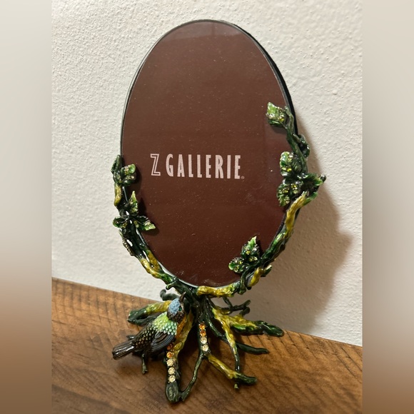 Z Gallerie | Other | Z Gallerie Oval Picture Frame With Bird On ...